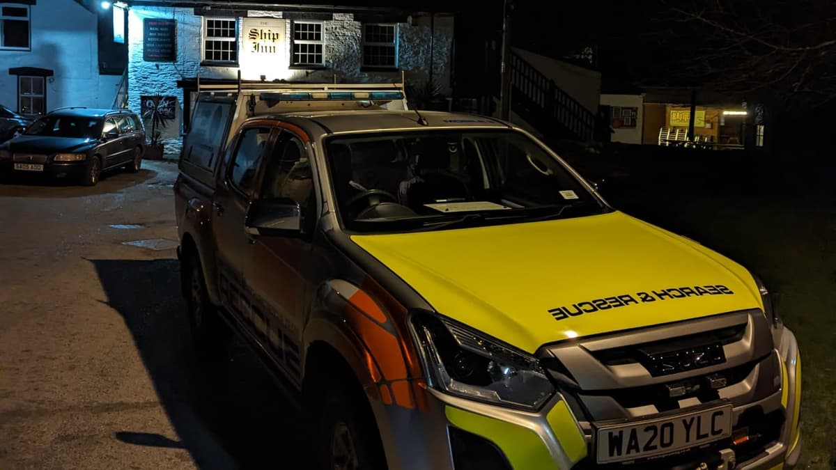 Search and rescue team locate high risk missing person in Par area | cornish-times.co.uk
